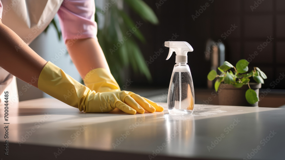 Dust-Free Zone: Hand Wiping Away Dust with Cleaning Tool in a Well-Lit ...