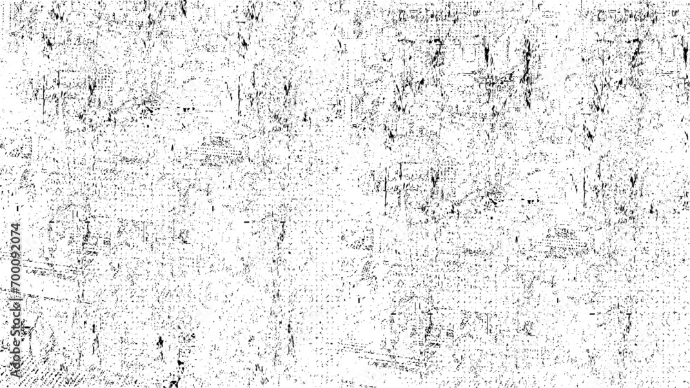 Graffiti paint splatter pattern in black over white. Dust overlay. Dark ...