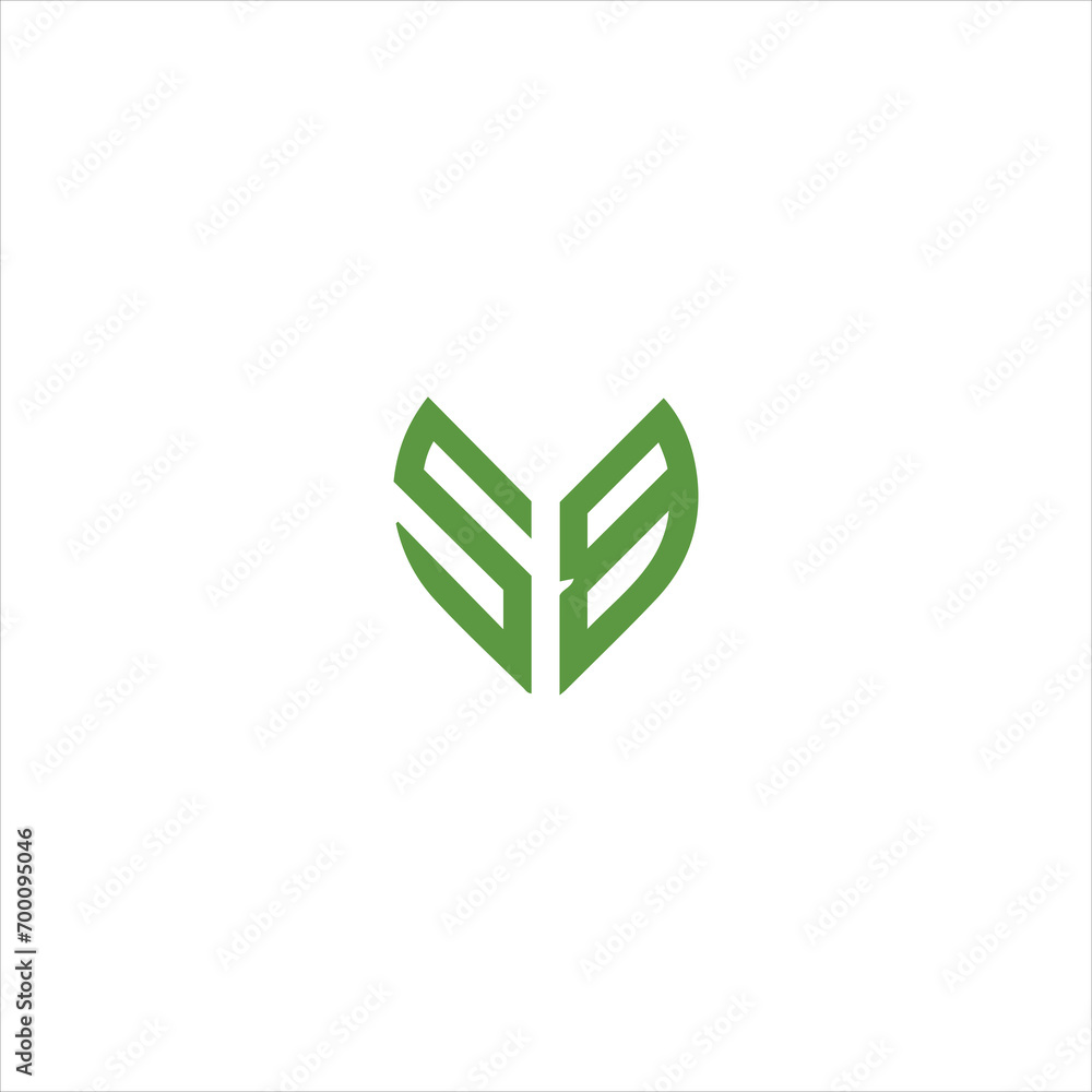 SB logo. S B design. White SB letter. SB, S B letter logo design ...