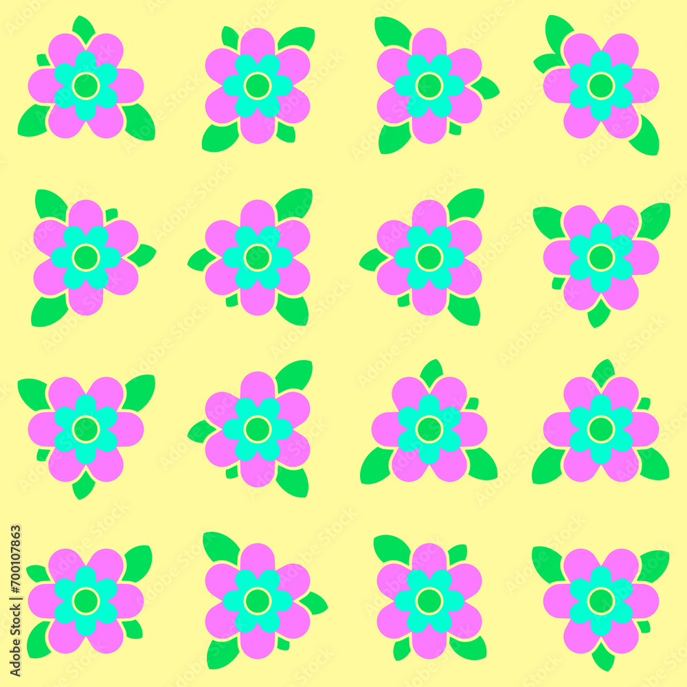 Seamless Floreal texture. Seamless Hi-res (8000x8000) texture. Modern ...