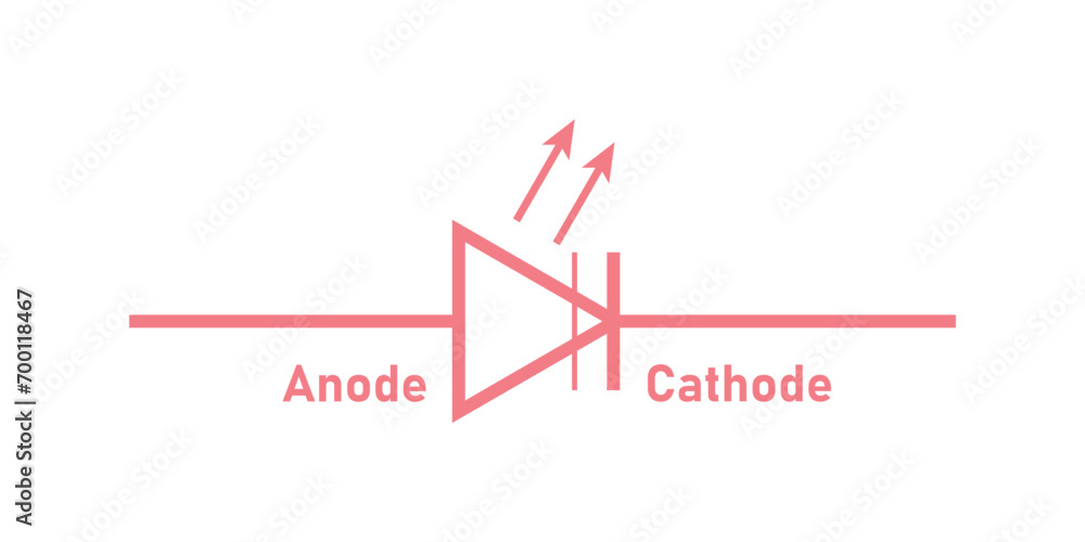 Laser diode symbol in electronic. Scientific resources for teachers and ...