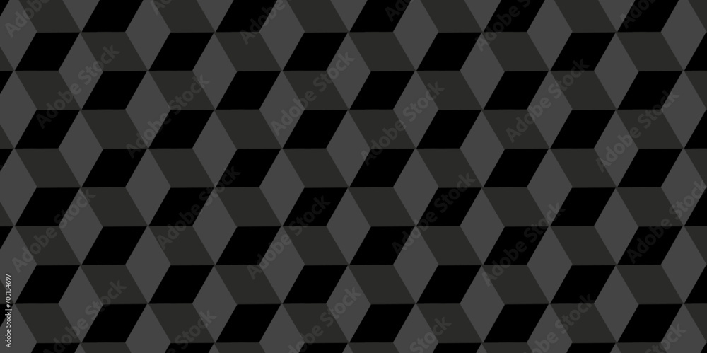 Abstract black and gray geometric style minimal blank cubic. Geometric ...