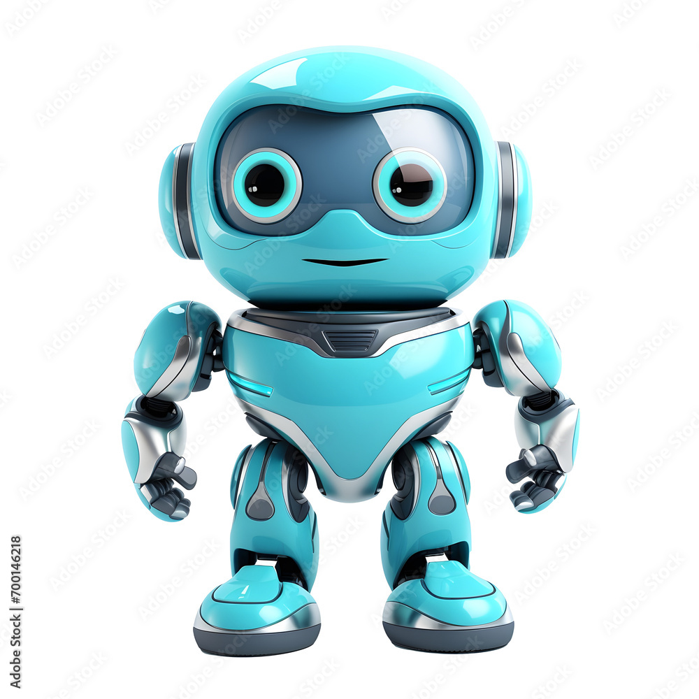 3D chat bot neural network, AI servers and robots technology ...