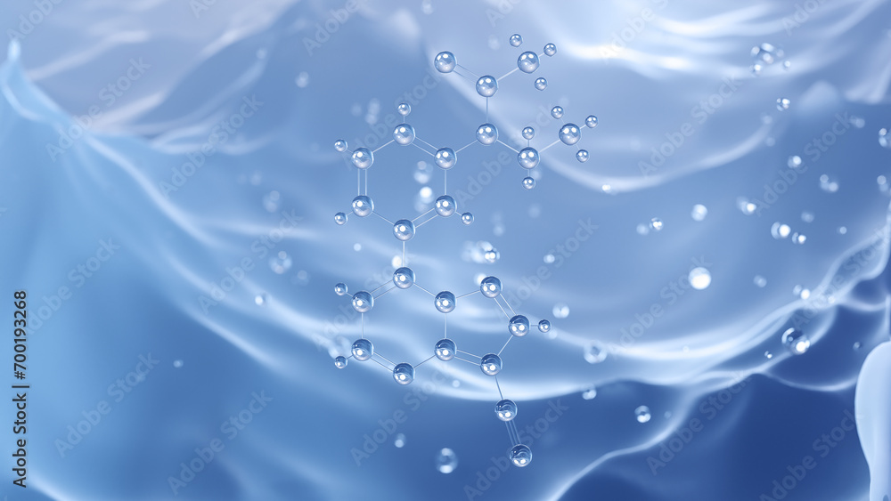 zaleplon molecular structure, 3d model molecule, sedative, structural ...