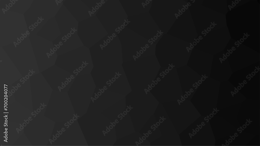 Modern black low poly backdrop. Black abstract background of triangles ...