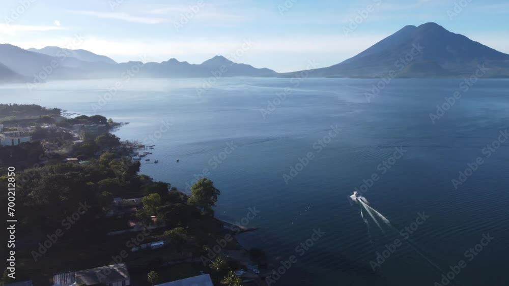 Atitlan is the biggest lake in Guatemala. The cities around the lake ...