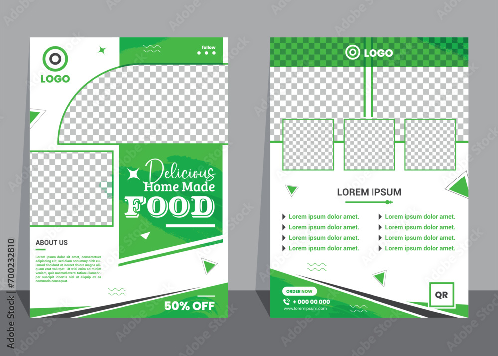 Food Flyer Template design, restaurant food flyer, fast food template ...
