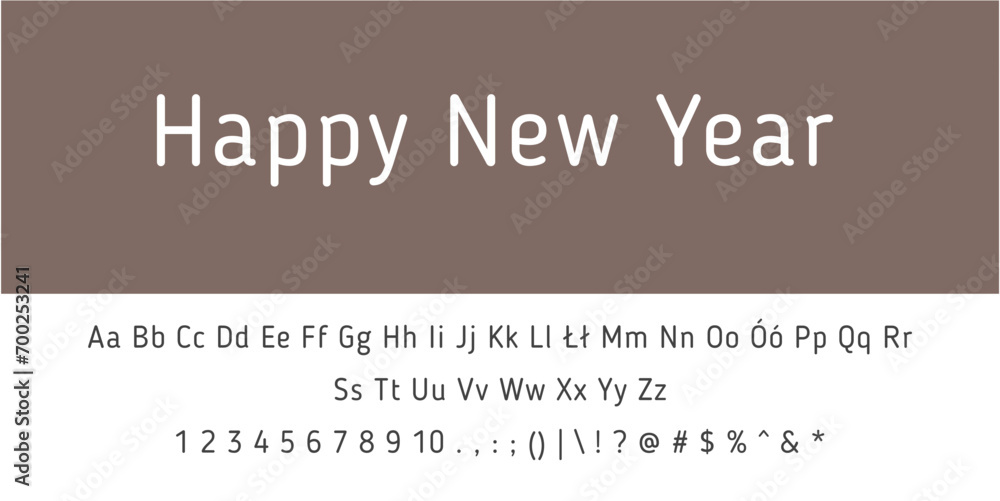 alphabet letters font set. typography font with trendy letters thin ...