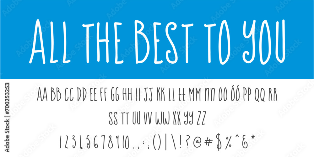 alphabet letters font set. typography font with trendy letters thin ...