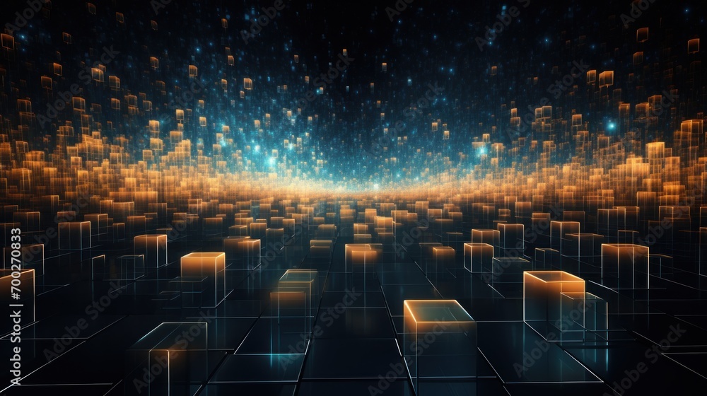 Data movement and placement, data is presented in the form of particles ...