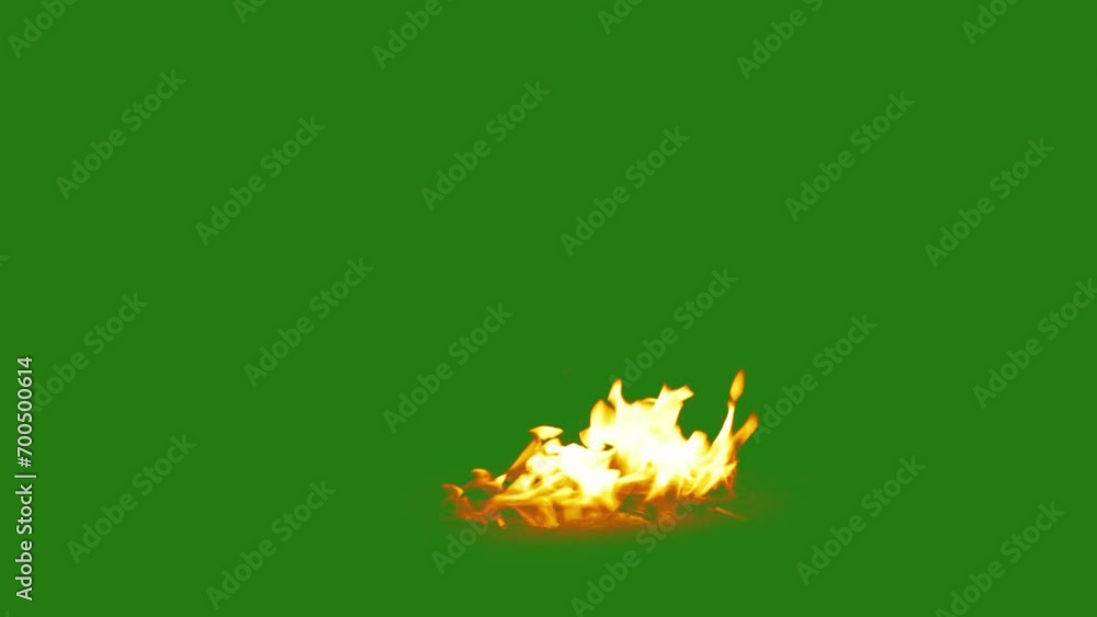 Fire high quality green screen 4k, Easy editable green screen video ...