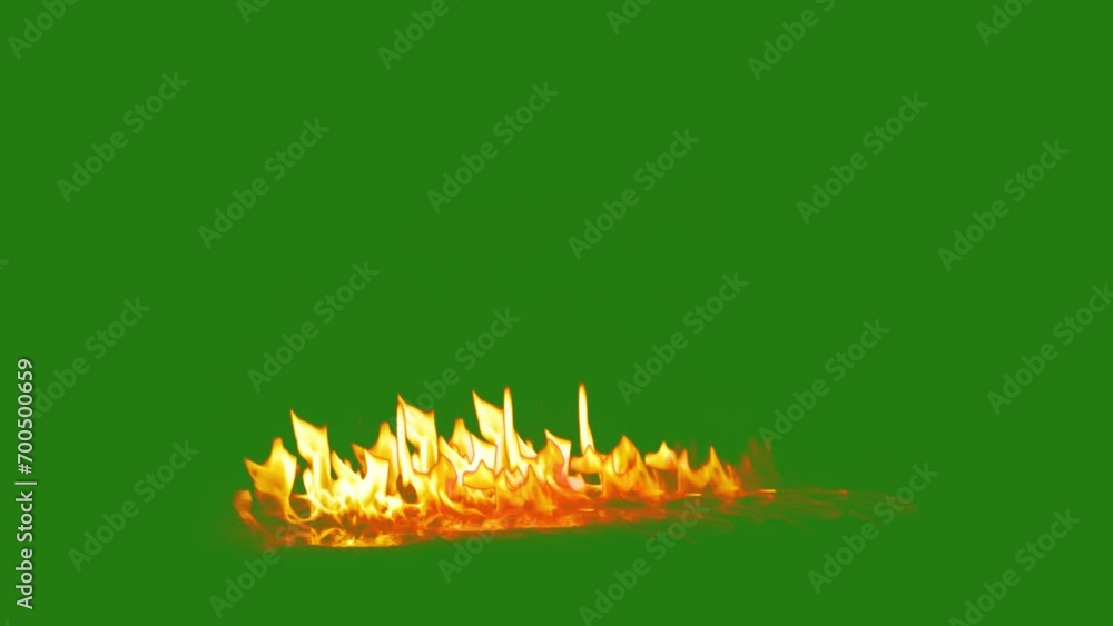Fire high quality green screen 4k, Easy editable green screen video ...