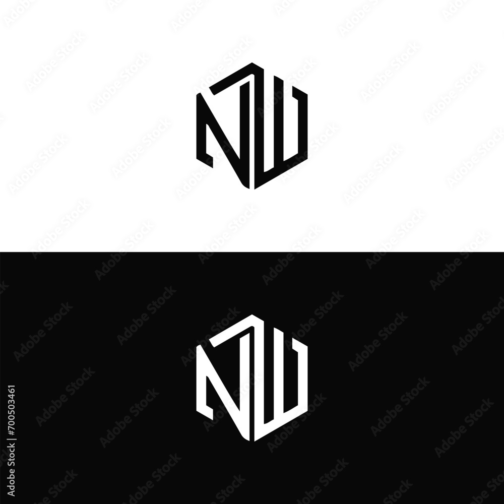 NW logo. N W design. White NW letter. NW, N W letter logo design ... NW logo. N W design. White NW letter. NW, N W letter logo design ...