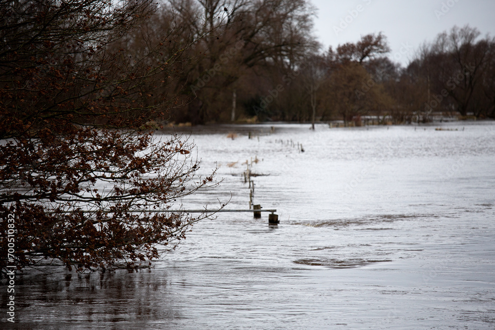 Wunderschone Hochwasser Im Emsland Bild
