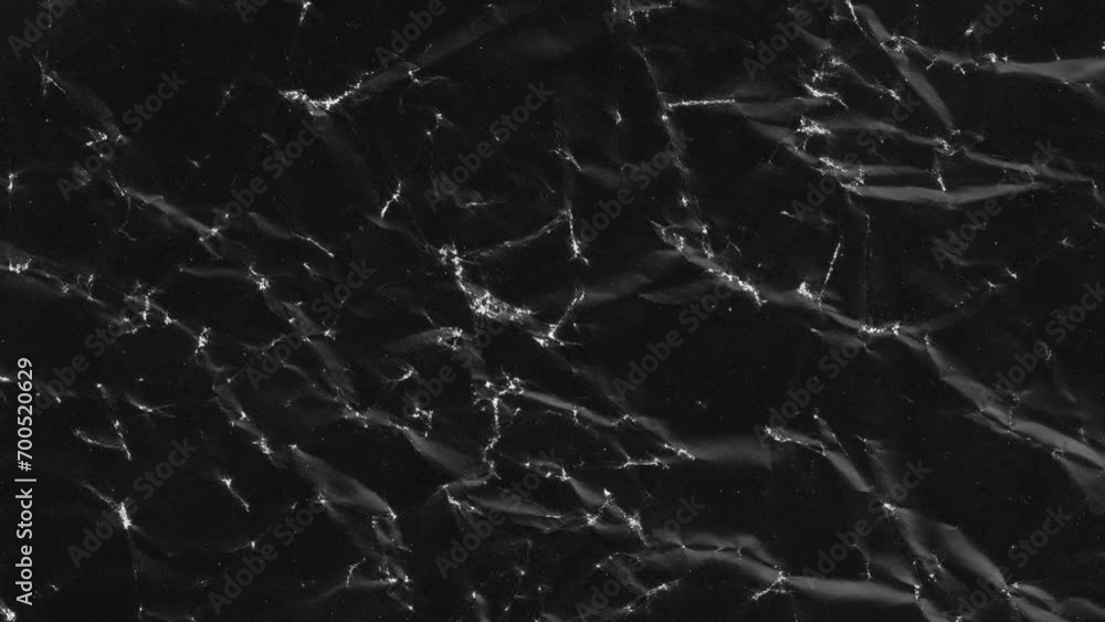 Stop motion animated paper texture background. Crumpled White Paper ...