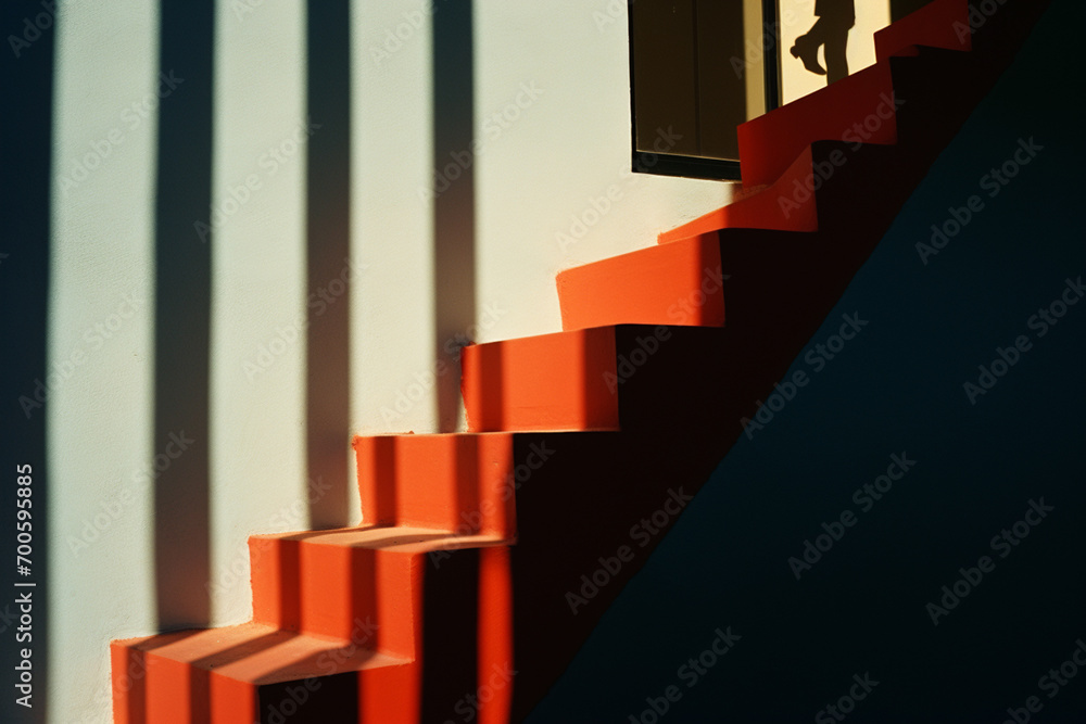 A surreal exploration of light and shadow abstraction, using ...
