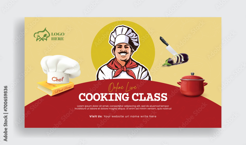 Editable online cooking class, Catering Service and chef job hiring ...