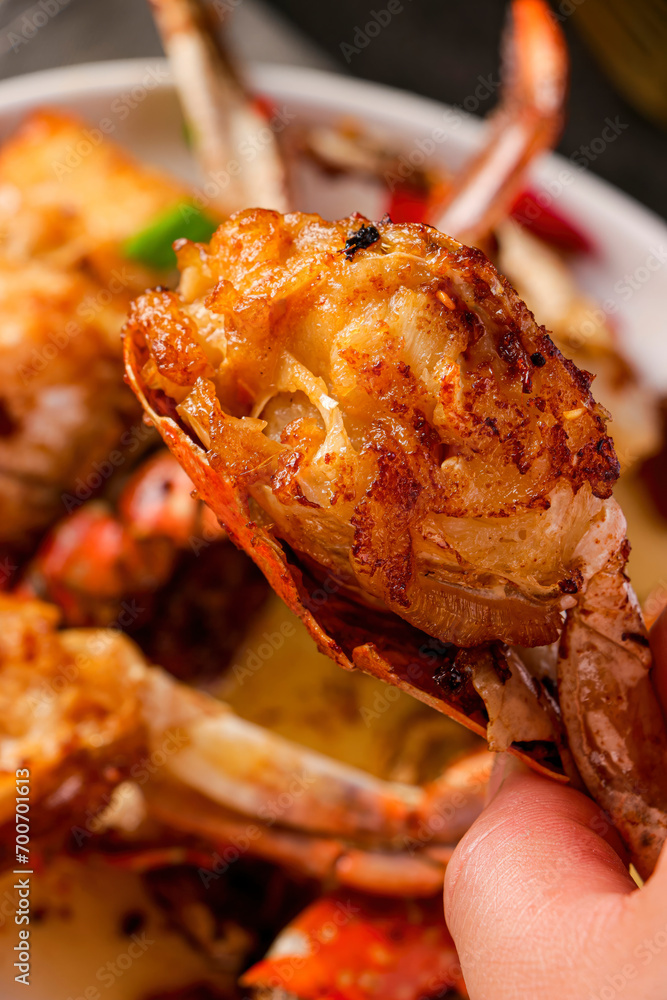 Clear images of mud crabs, grilled crab dishes, high quality images for ...