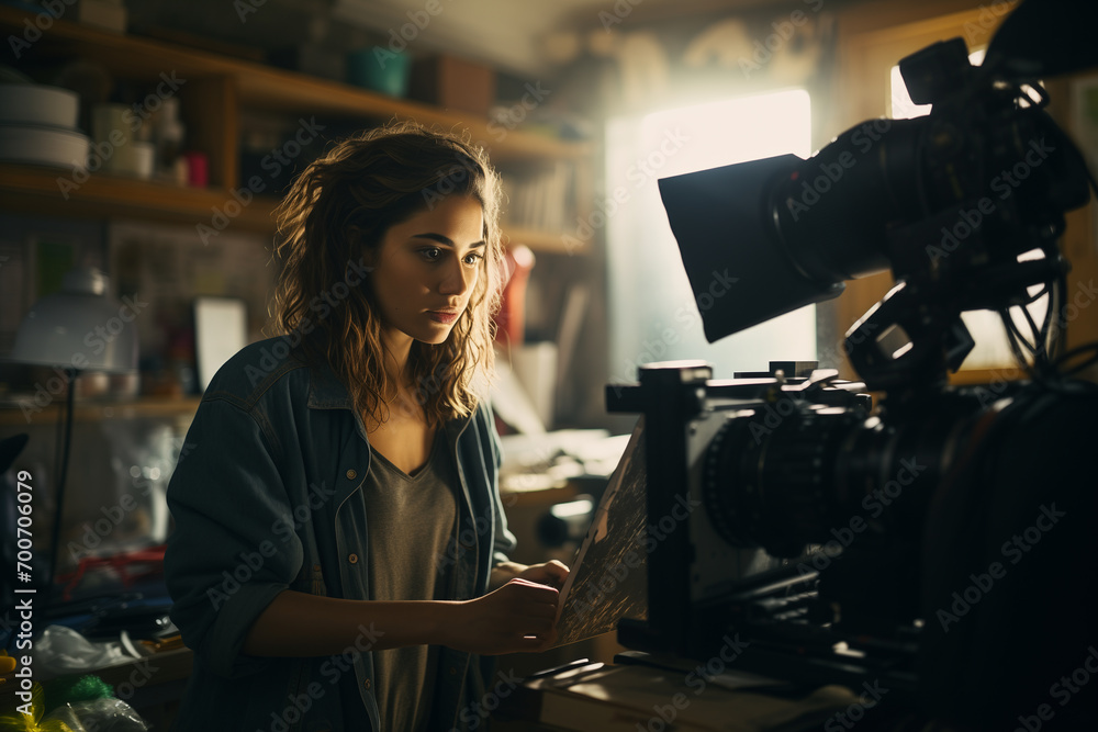 The people who work behind the scenes in the studio, including the ...