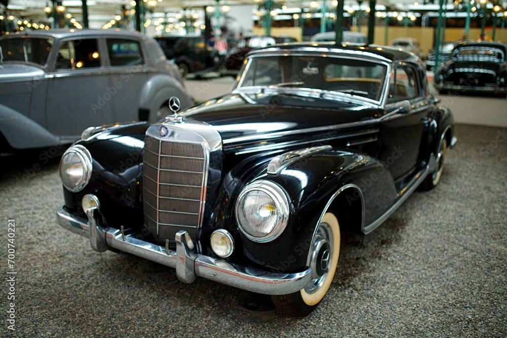 MULHOUSE, FRANCE, August 22, 2023 : National Automobile Museum. The ...