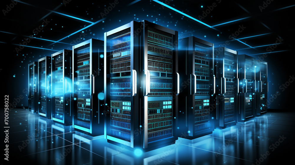 server, server theme, suitable for an image illustration or background ...