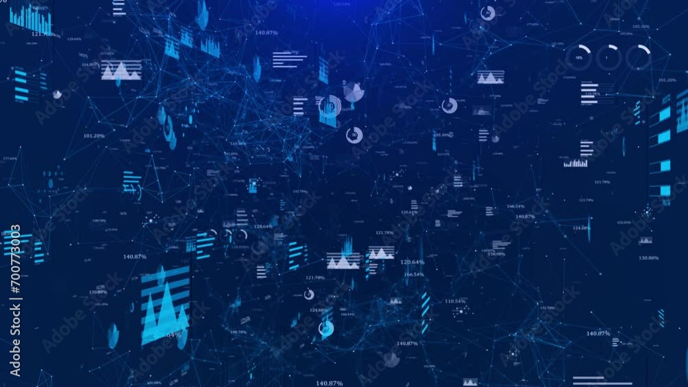 Financial Business Charts, Graphs And Diagrams Business infographic ...