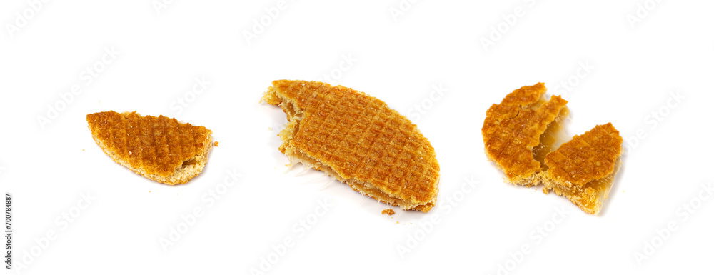 Dutch Waffles, Broken Stroopwafel Cookies, Caramel Waffle, Thin Toffee ...