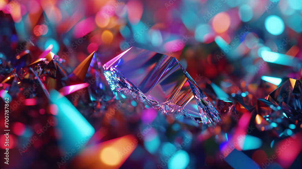 A mysterious background with subtle, holographic geometric shapes that ... A mysterious background with subtle, holographic geometric shapes that ...