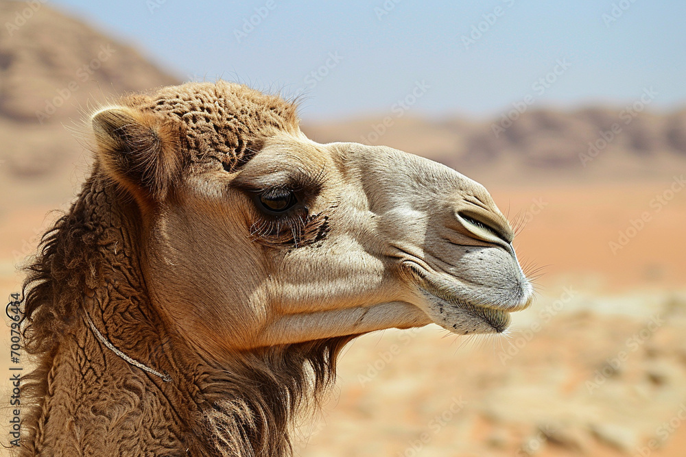 The camel is well-adapted to arid environments, with its ability to ...