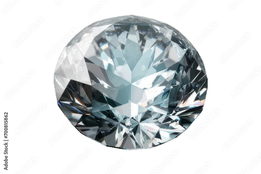Cut diamond, png stock photo file cut out and isolated on a transparent ...