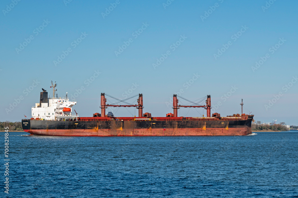 SMT Shipping general cargo ship Delta Pearl sails into Charleston ...