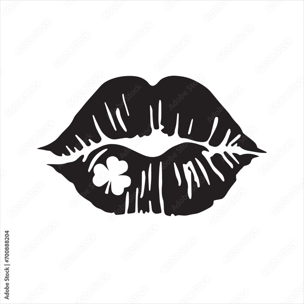 lips logo inspirational positive quotes, motivational, typography ...