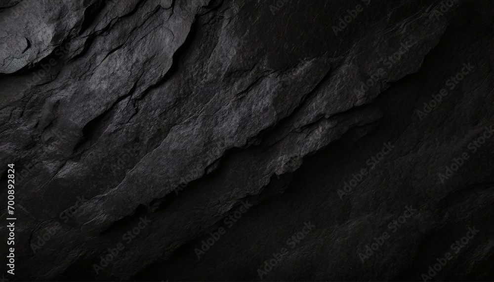 Black abstract background. gradient rock texture. Black stone ...