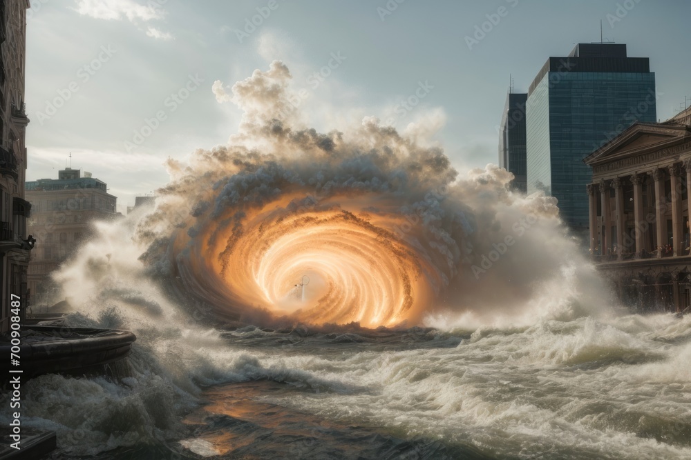 Hurricane, tornado, strong wind, flood, storm, electrical short ...