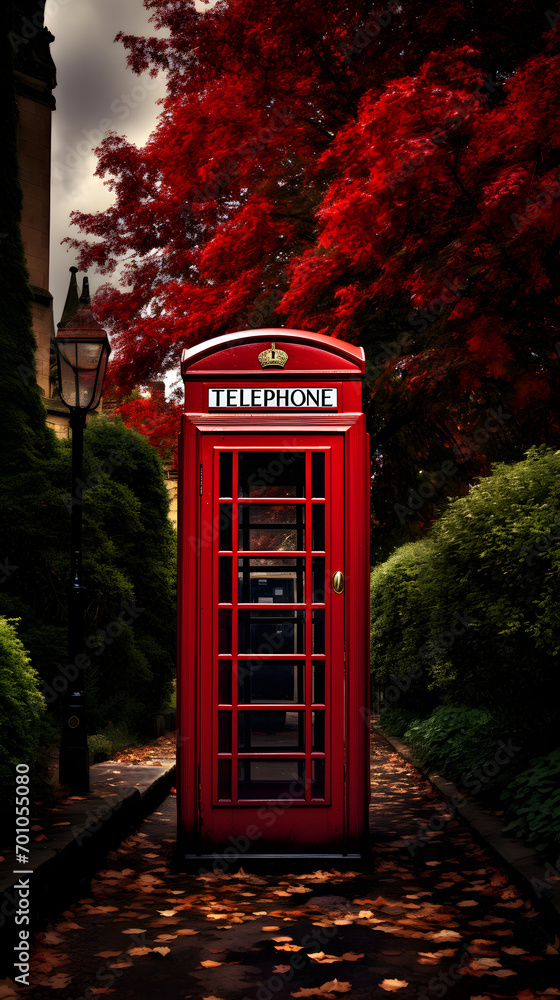 Red telephone cell, red telephone, telephone, red telephone cell from ...