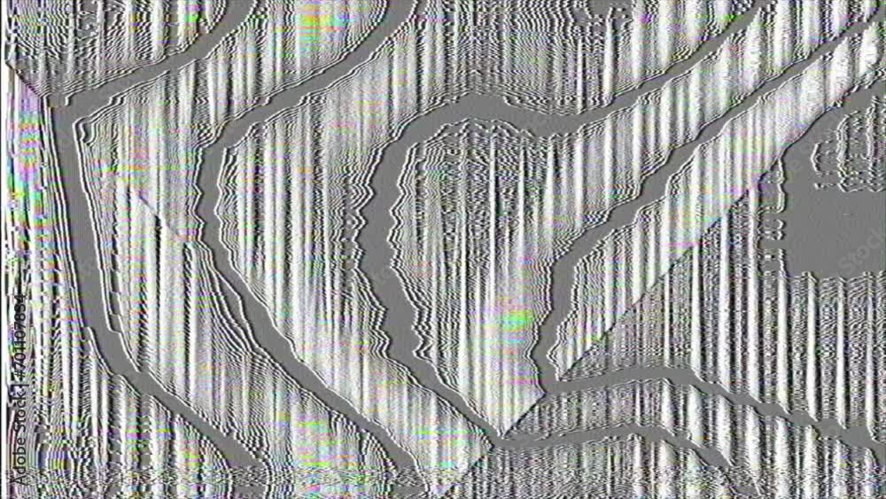 Vidéo Stock A video of vertical wavy lines in grayscale, creating an ...