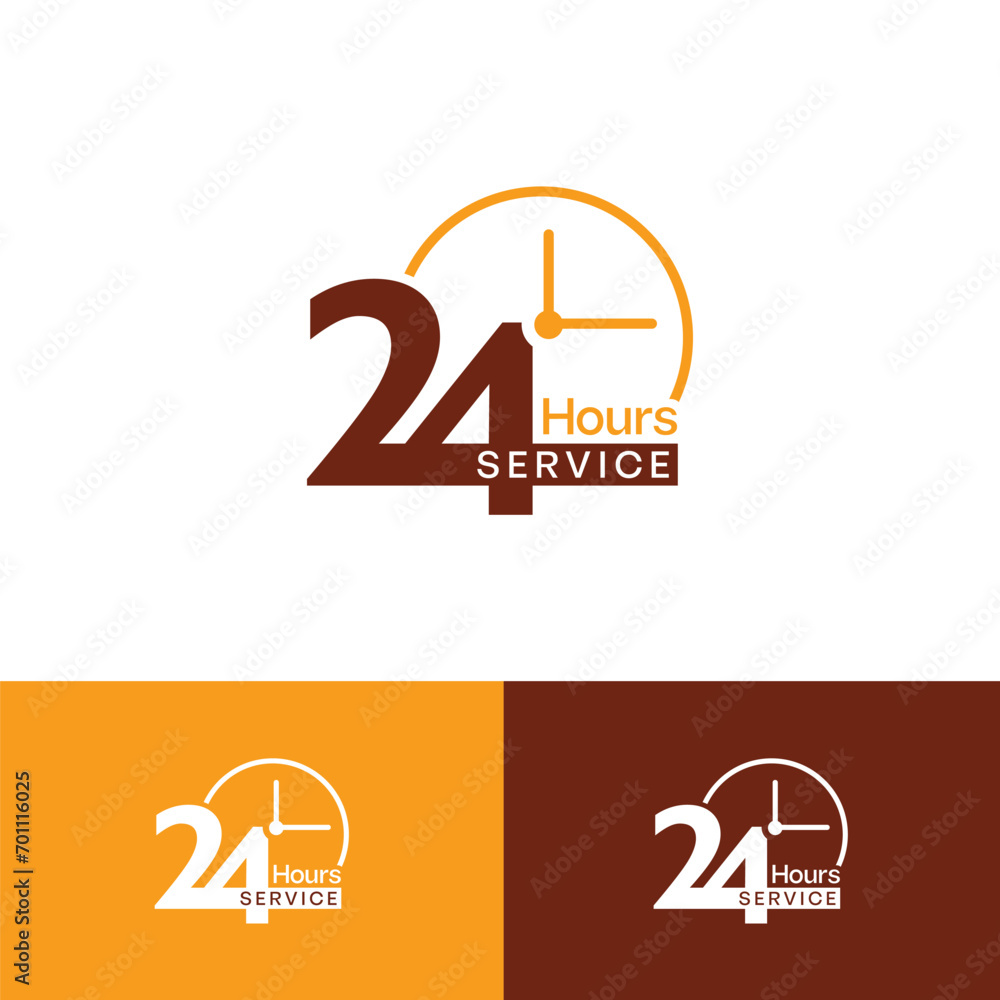 Icon Set for 24/7 Services: These simple illustrations depict the ... Icon Set for 24/7 Services: These simple illustrations depict the ...