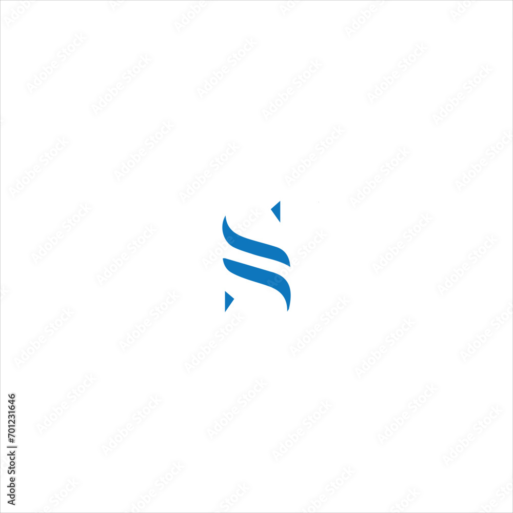 luxury elegant white letter S logo design with floral and leaf ...