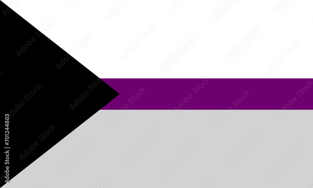 Demisexual pride flag, LGBT pride flag background, Black chevron ...