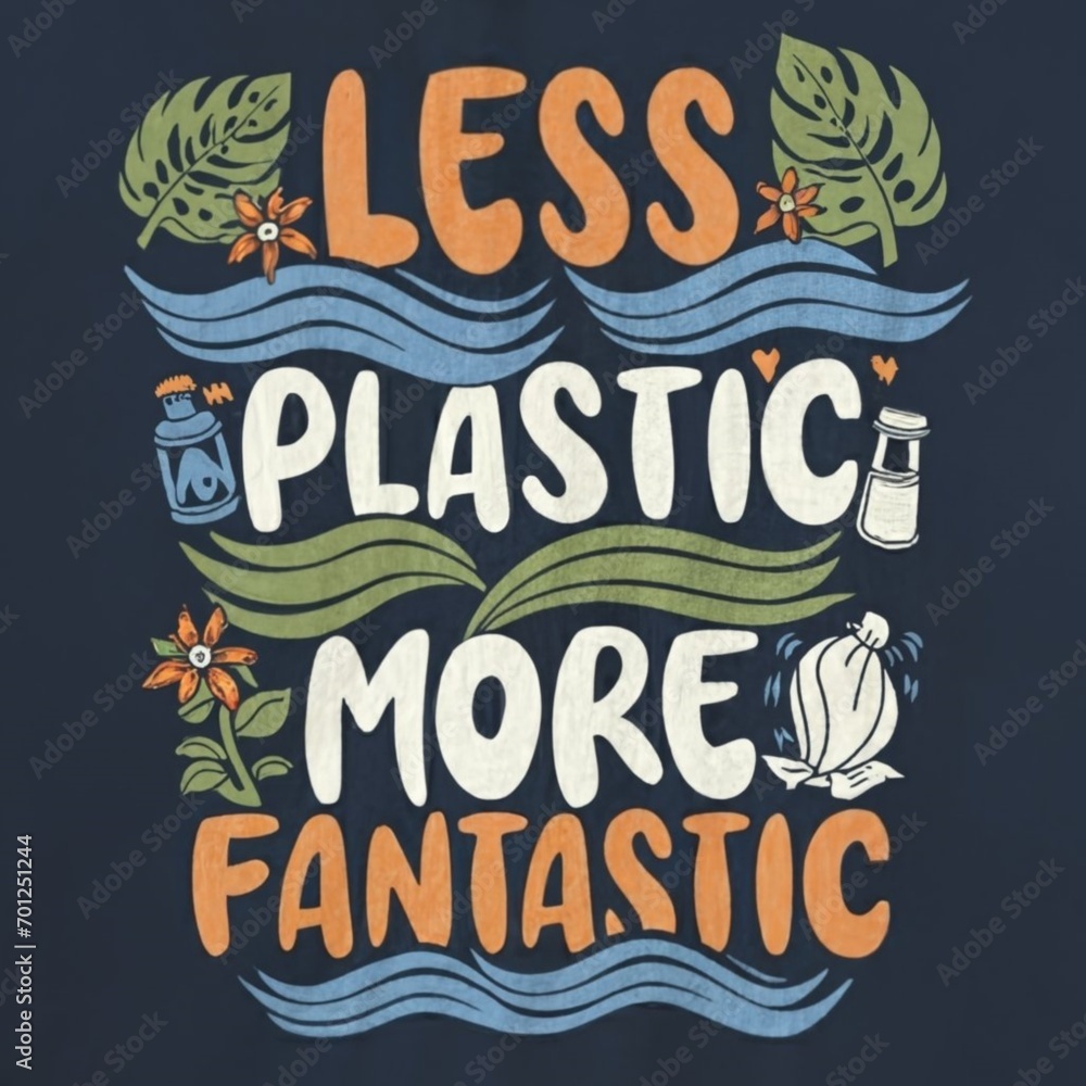 Just launched my new t-shirt design with a powerful message: "Less ...