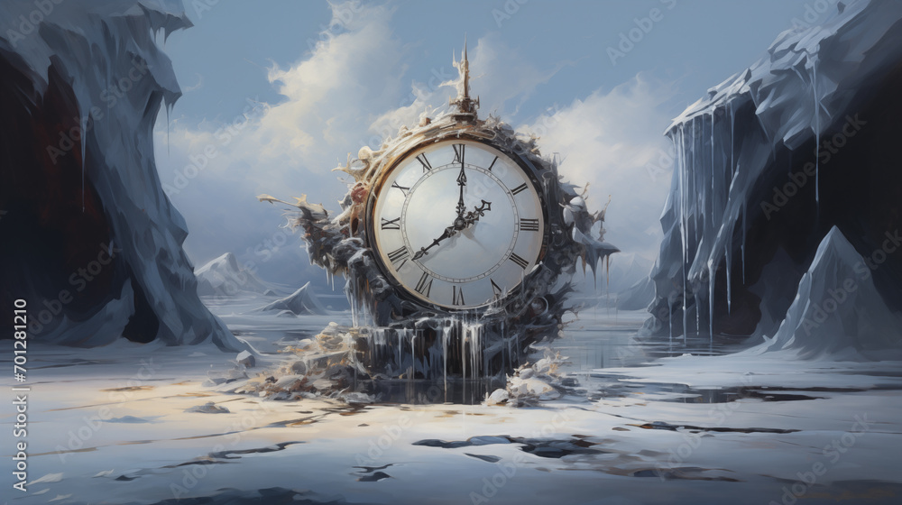 Time travel Technology Background with Clock concept and Time Machine ...