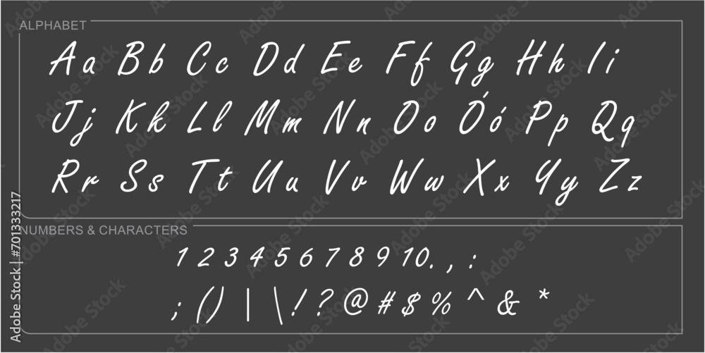 alphabet letter font set. typographic font with trendy thin, bold ...