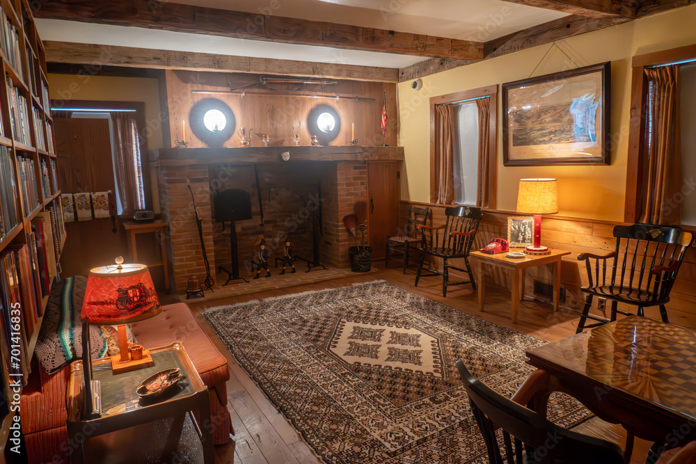 Eisenhower National Historic Site in Gettysburg, Pennsylvania, home and ...