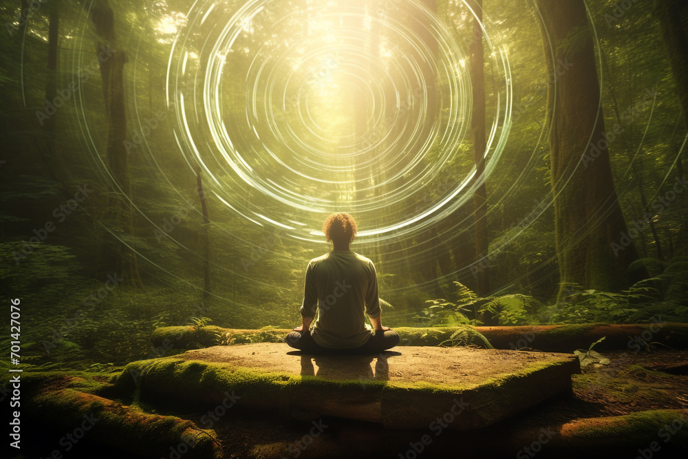 Healthy lifestyle, states of mind, hobbies and leisure concept. Woman ...