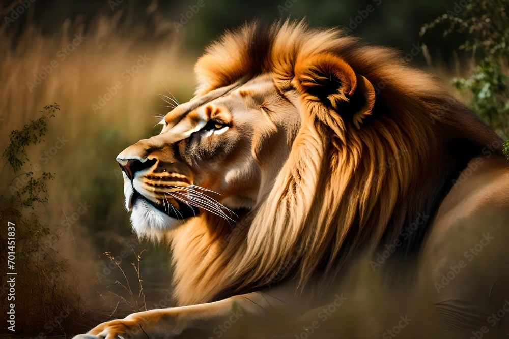 A captivating depiction of 'Wildlife Photography,' showcasing a ...