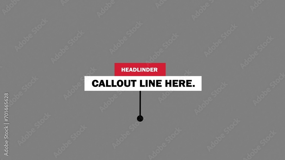 Modern Clean Call Out Title Pop Up Stock Template | Adobe Stock