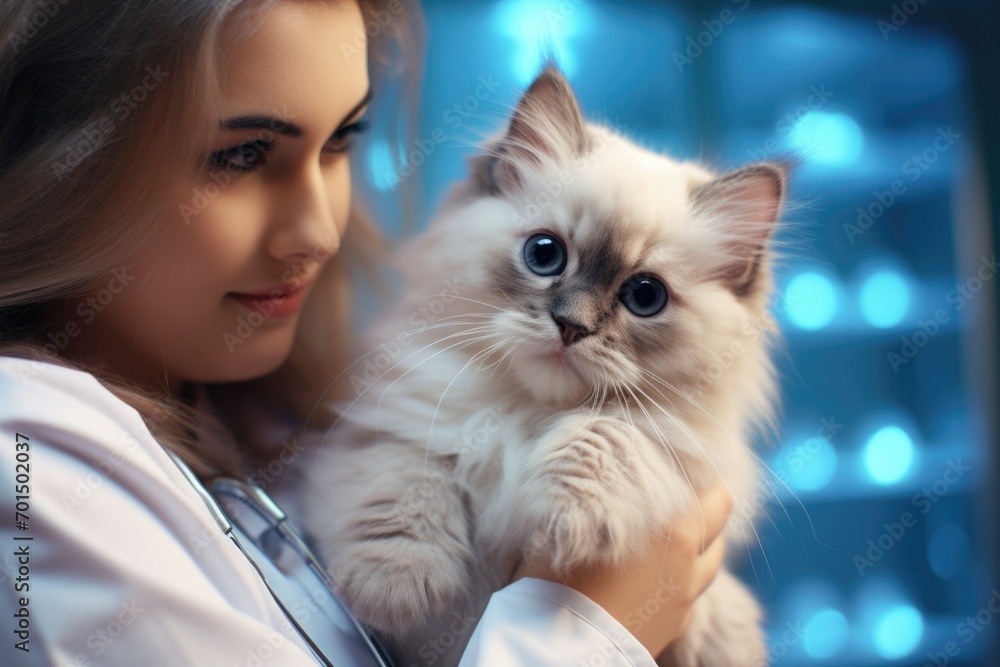 Veterinarian, Veterinary clinic, animal treatment, caring for friends ...