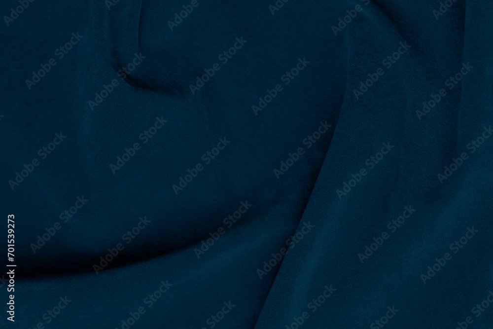 Dark blue velvet fabric texture used as background. silk color denim ...