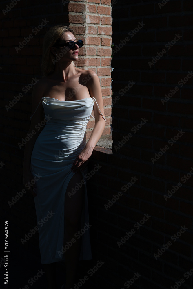 Sensual Beautiful Woman With Beautiful Face And Smooth Skin Sexy Model