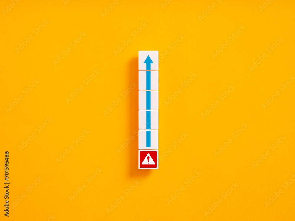 Increasing risk. Higher risk taking. Risk assessment, analysis and risk ...